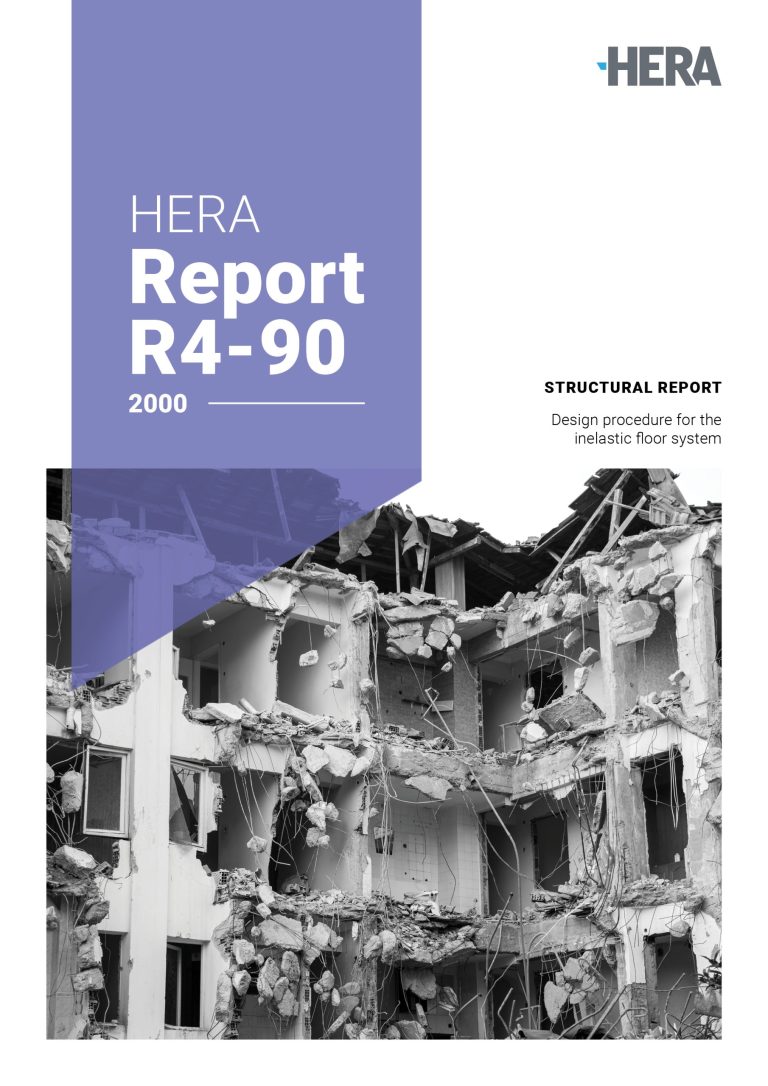 HERA R4-90: Draft for development: rev 2: design procedure for the inelastic floor system – Hera