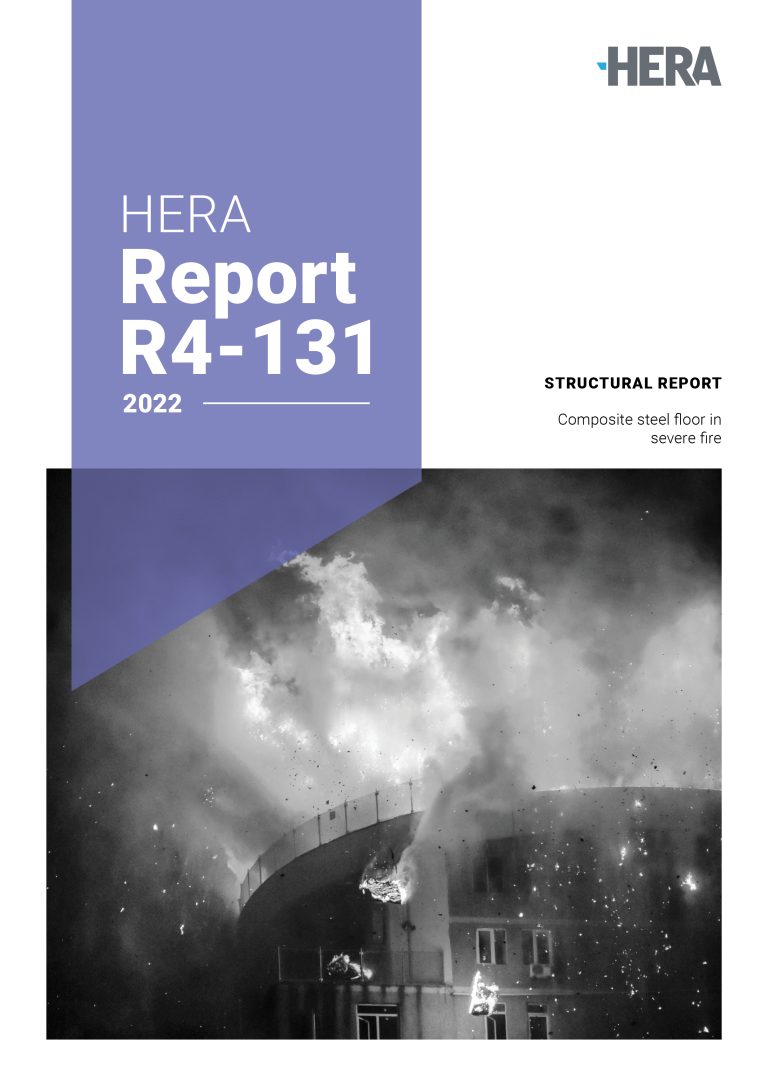 HERA R4-131: Design of composite steel floor systems for severe fires ...